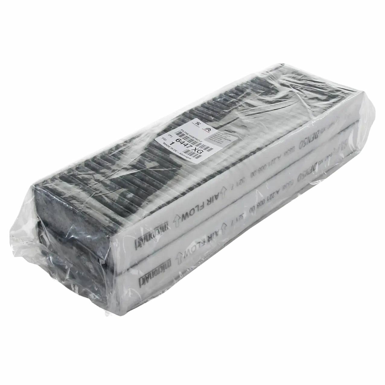 Комплект угольного фильтра PEUGEOT/CITROEN 6447XG Peugeot, Citroen