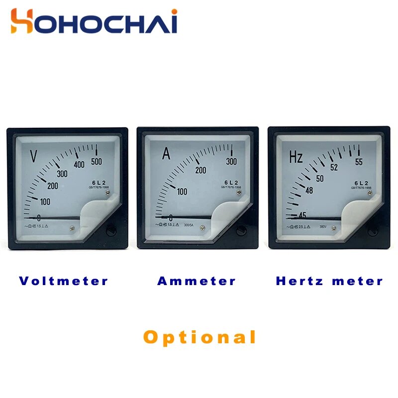 Вольтметр амперметр частотомер Hohochai 300A