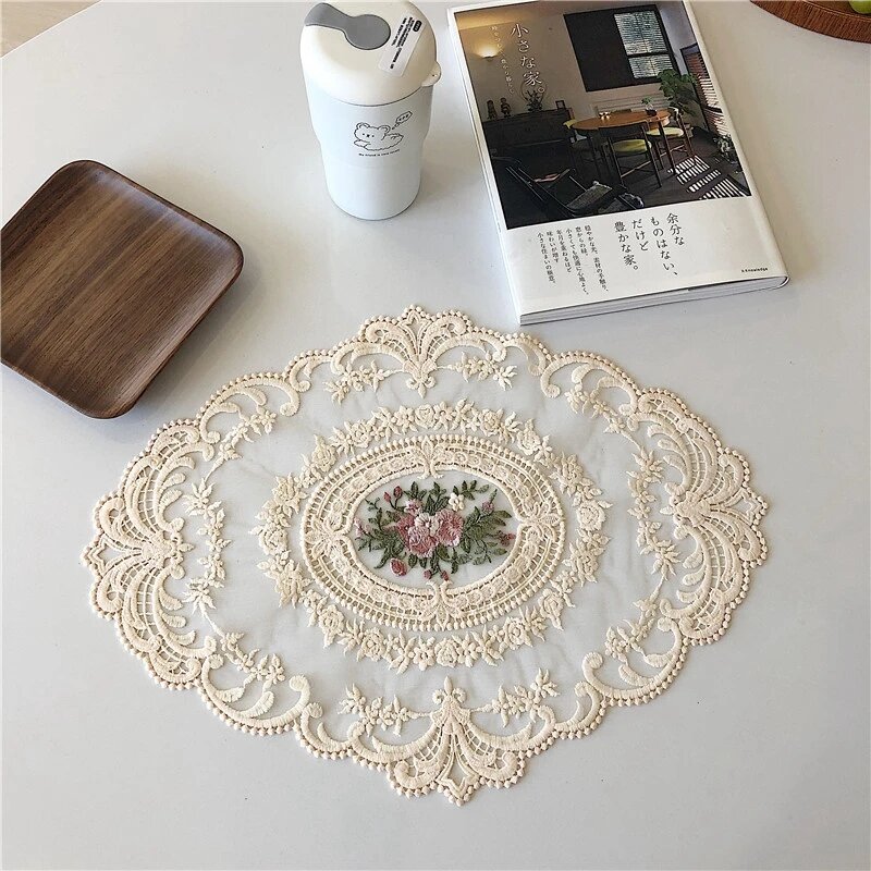 Кружевное полотенце для салфеток Jacquard 37x29cm
