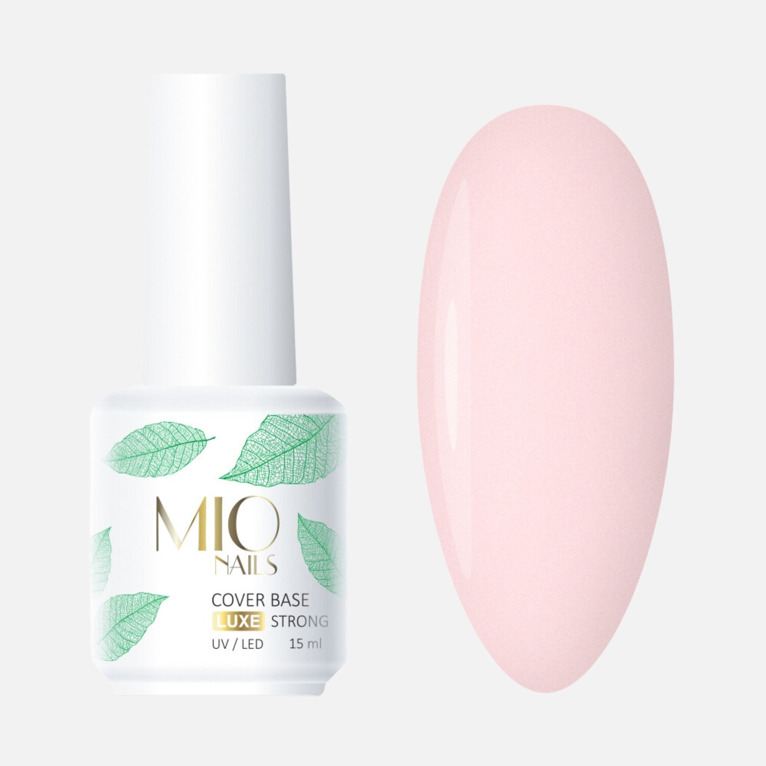 Камуфлирующая база для гель-лака MIO Nails Base Cover Strong Luxe №06 15 мл