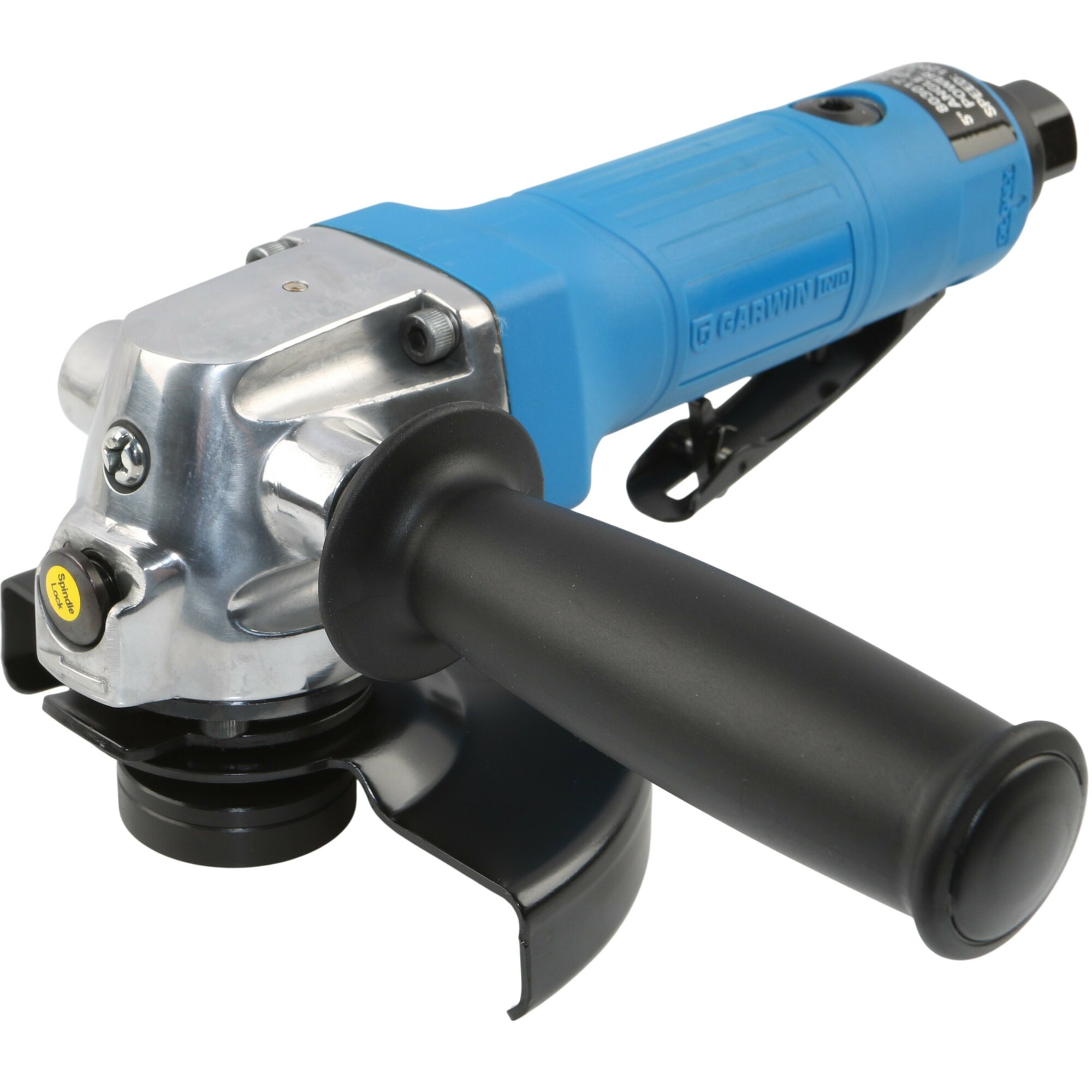 GARWIN INDUSTRIAL 803017-12-11 Пневматическая углошлифовальная машинка (УШМ) c рычажным включателем, 125 мм, 12000 об/мин, 1,4 л. с, промышленная, M14