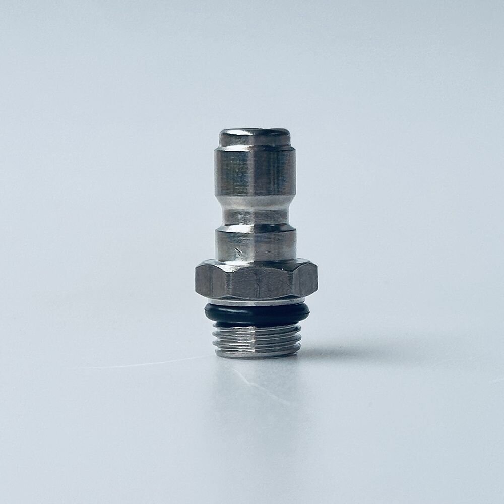 Адаптер - ниппель для моек высокого давления быстросъемная муфта( Наружная резьба G1/4 )