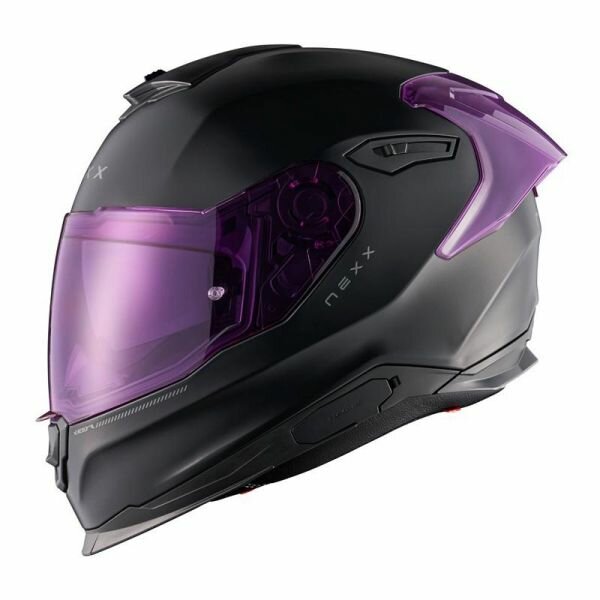 Мотошлем интеграл женский Nexx Y.100R Subsonic Matt Black-Pink черный матовый-розовый размер XS(53-54)