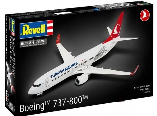 03772 Revell Самолет Boeing 737-800 'Turkish Airlines' 1/144
