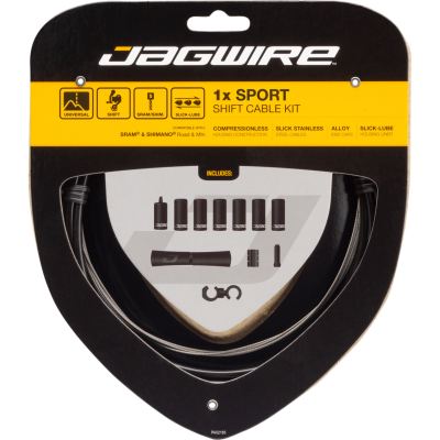 Набор рубашек и тросиков переключения Jagwire Sport Shift Kit 1X Black (UCK350)