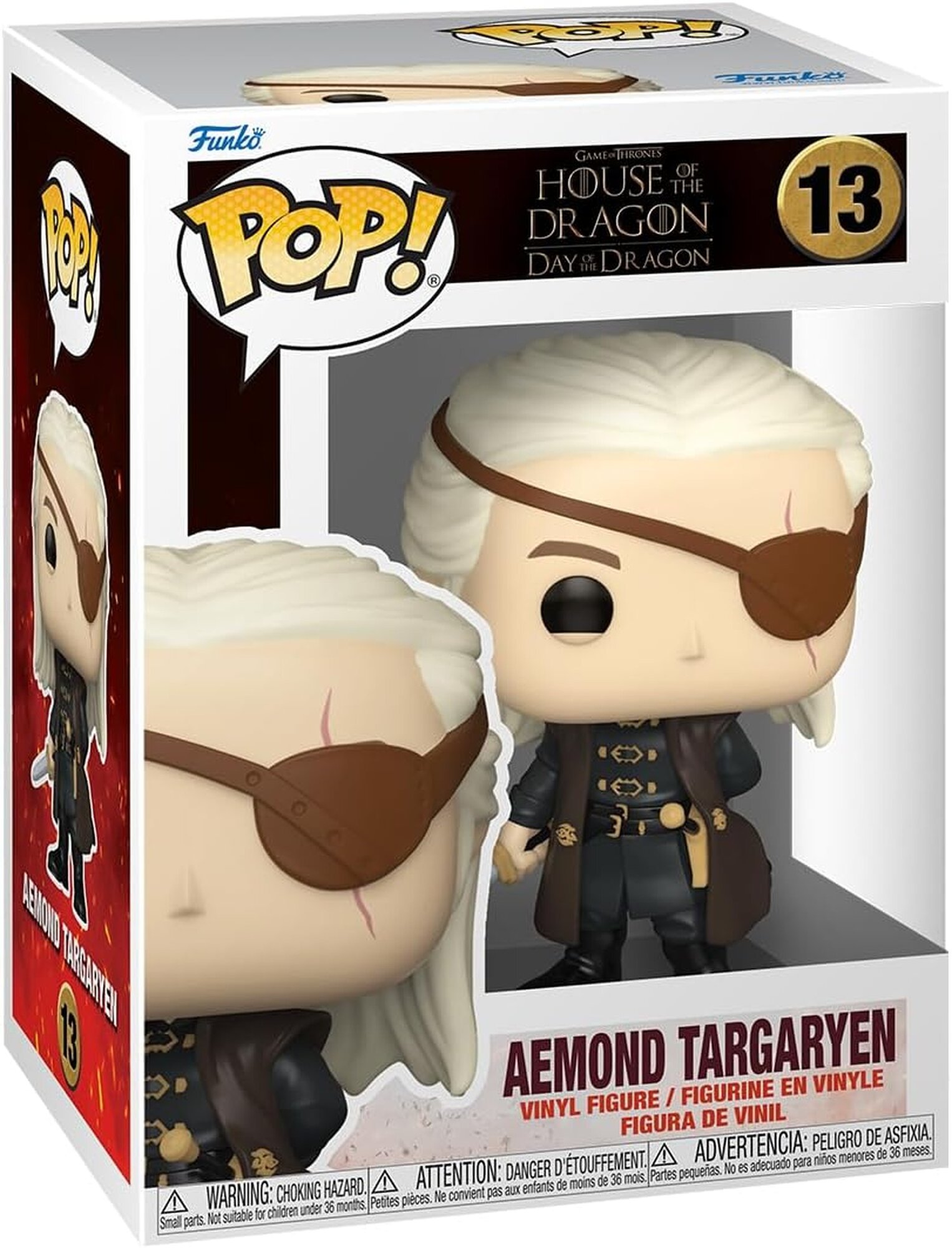Фигурки Funko Pop - Коллекционная фигурка House of The Dragon Дом Дракона Эймонд Таргариен - Фанко 13