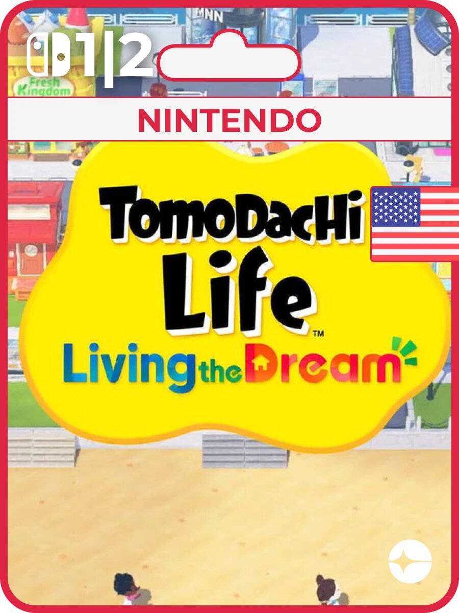 Tomodachi Life: Living the Dream для Nintendo Switch 1|2 [Цифровая версия, США]
