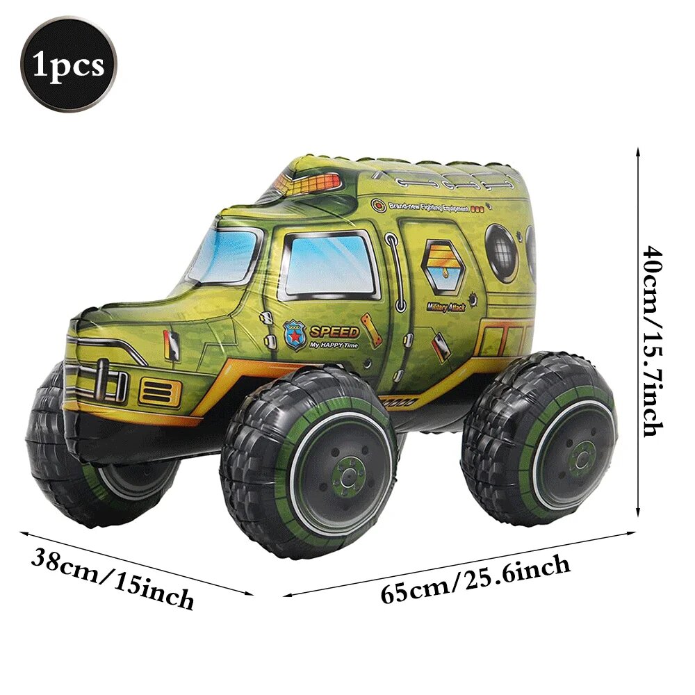 Воздушный шар Monster Truck, 65x40 см, 1 шт