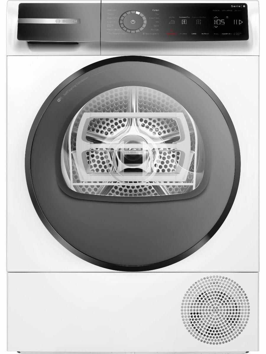Сушильная машина Bosch WQB246DLSN, белый