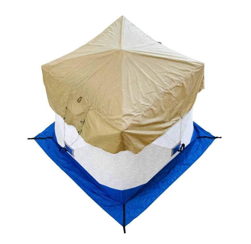 Накидка для зимней палатки следопыт 1,8х1,8 м, цв. олива, PF-TWP-92