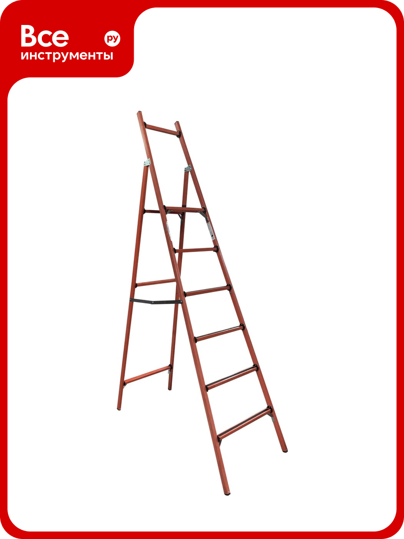 Стеклопластиковая диэлектрическая стремянка с симметричной опорой Диэлектрик ССД-2,0 Д413786