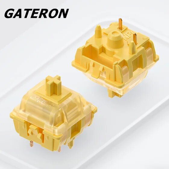 Gateron NuPhy Lemon Switch Advance тактильные переключатели для клавиатуры 55г 10 PCS