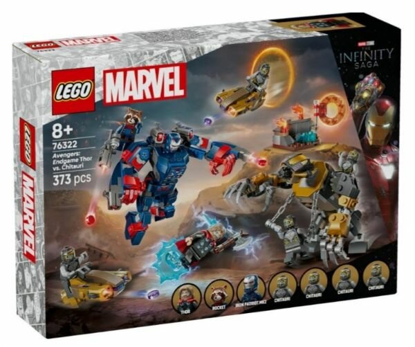 Lego 76322 Super Heroes Мстители: Финал. Тор против Читаури