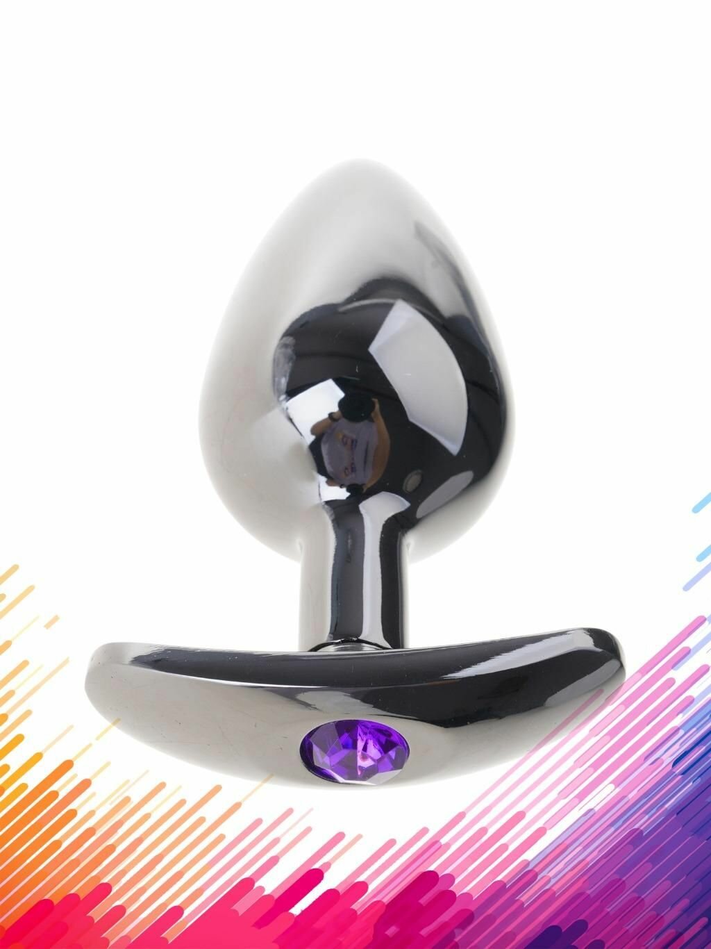 Металлический ручной анальный дилататор, - M