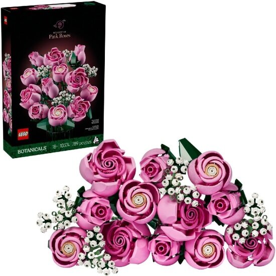 Конструктор Lego Botanicals 10374 Розовый букет