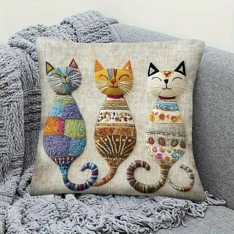 Наволочка декоративная 45x45 см, 1 шт.