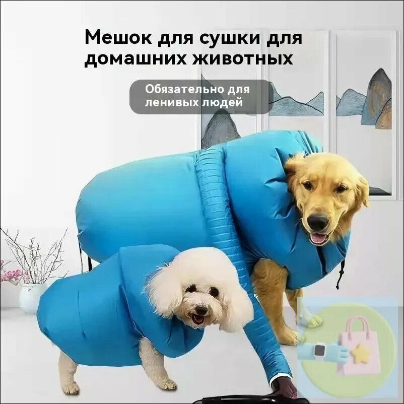 Сушилка для кошек и собак, фен для животных, компрессор, L размер