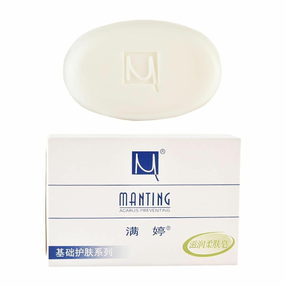 100 г очищающего мыла в дополнение к средствам от клещей и жирного блеска