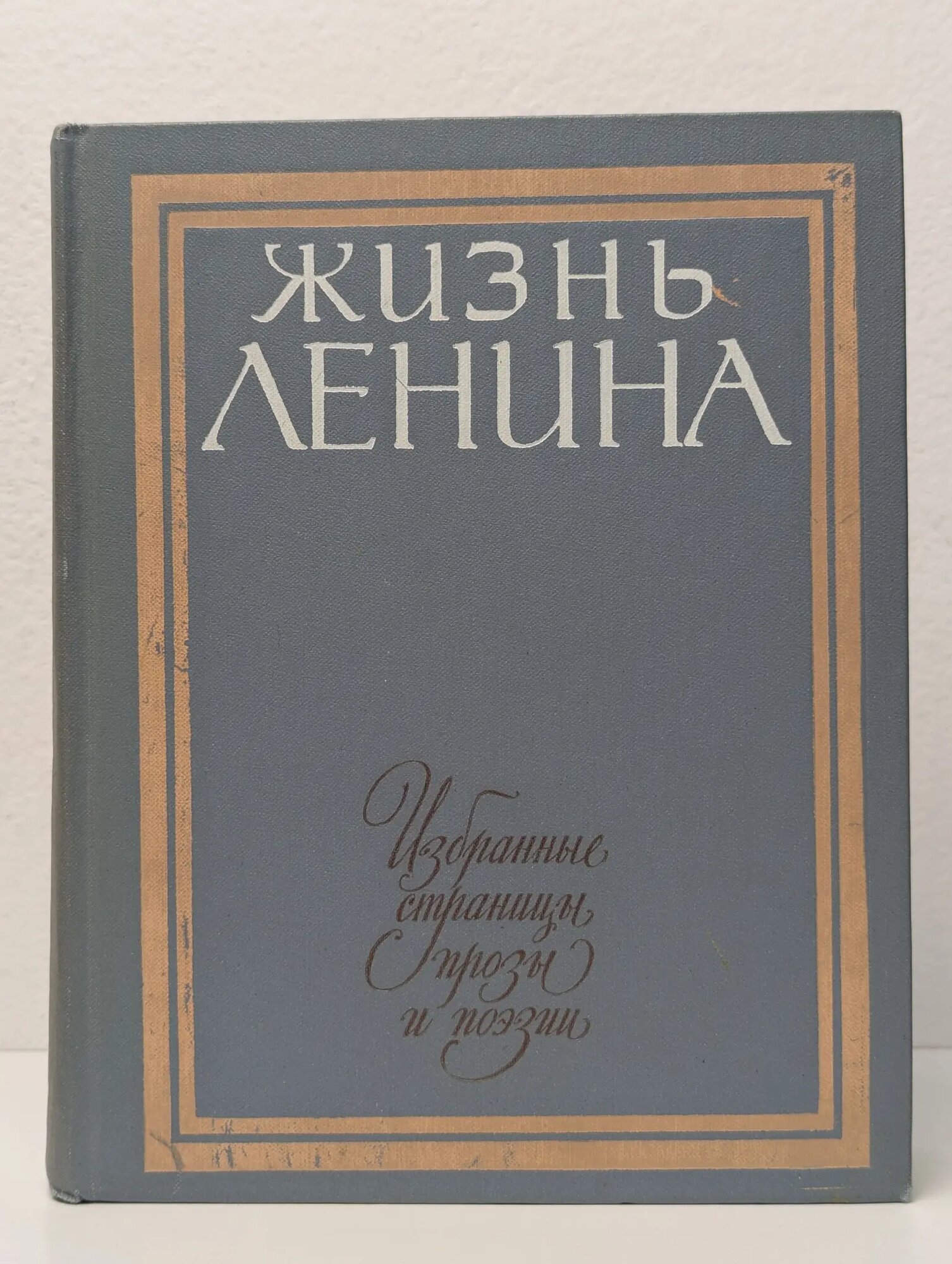 Библиотека школьника. Жизнь Ленина. Избранные страницы прозы и поэзии в 10 томах. Том 6 Сборник 1984