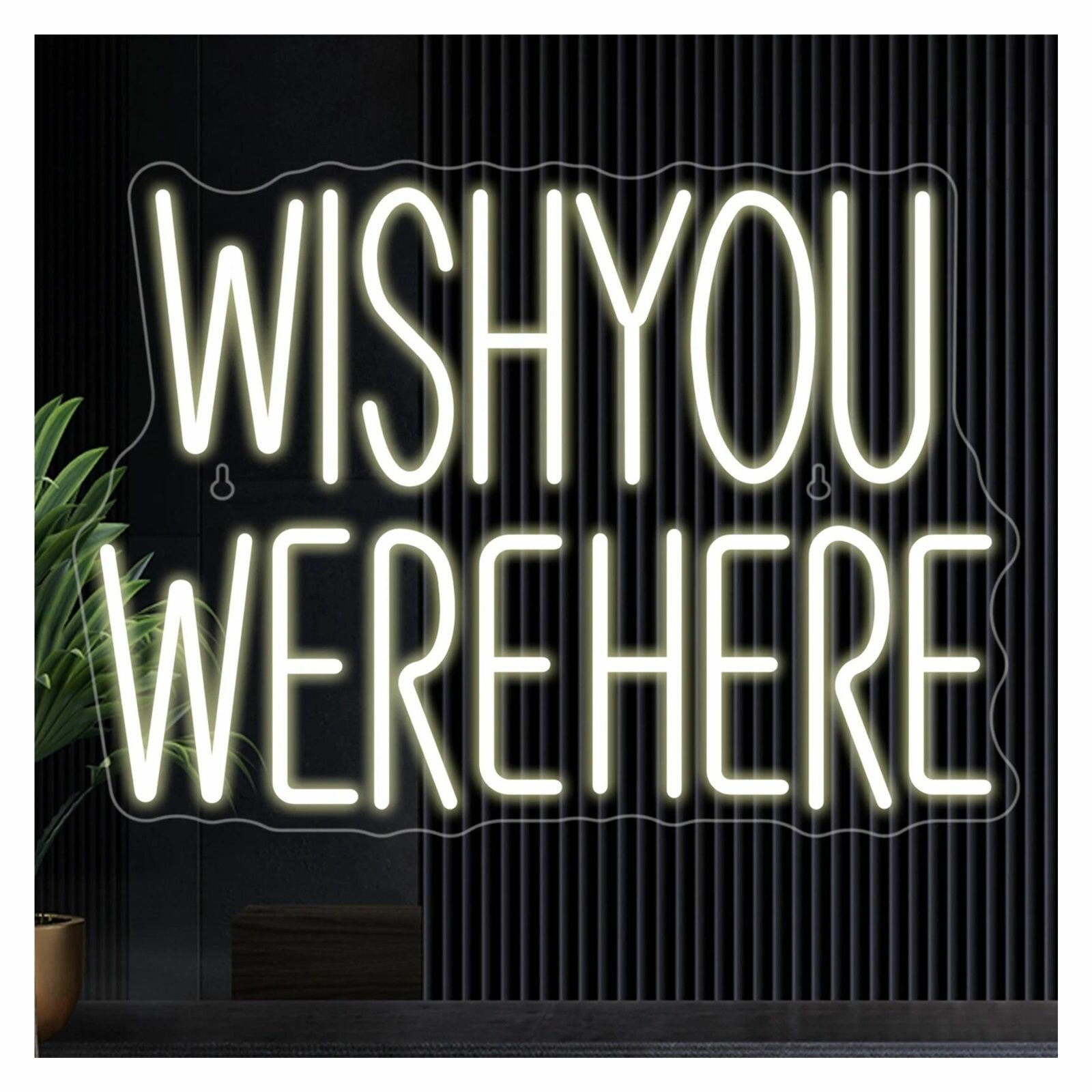 Wish You Were Here Неоновая Вывеска USB 43смх30см