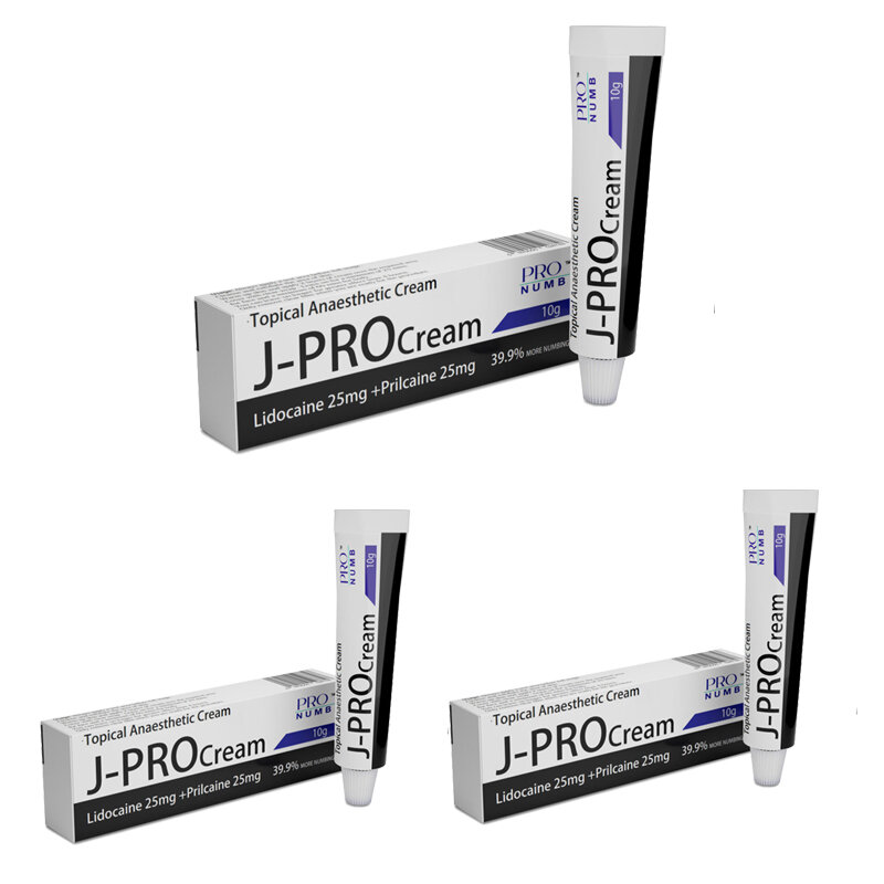 3pc Обезболивающий крем Экстра-сила, Обезболивающий крем , Средство для заживления татуировки 39.9%Содержание болеутоляющих