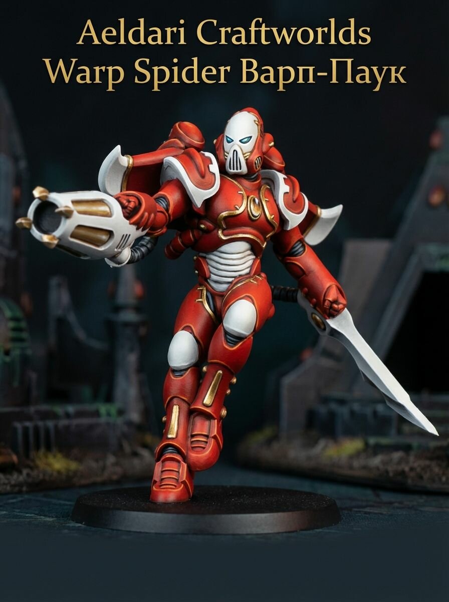 Aeldari Craftworlds Warp Spider Варп-Паук миниатюра