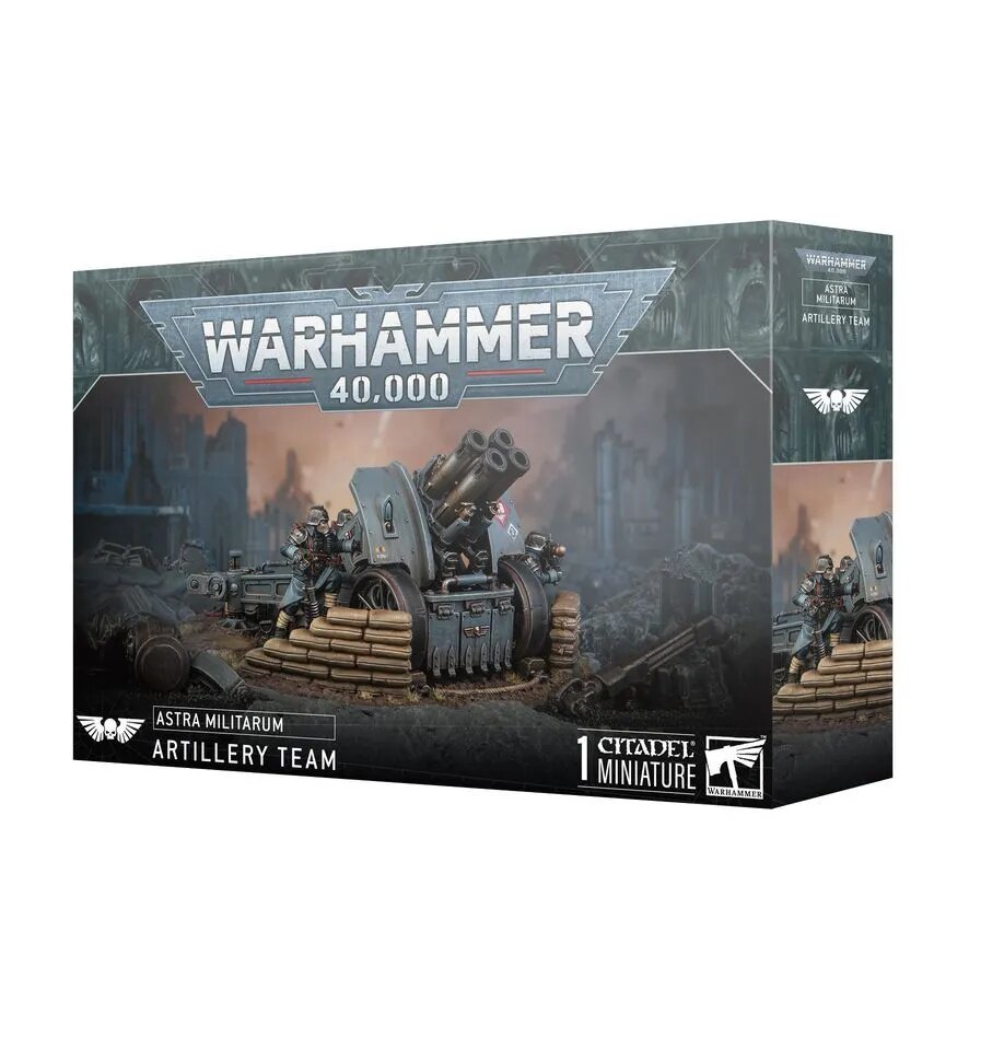 Warhammer 40k Имперская Гвардия IG Криг Артиллерийский Отряд, пластик, для сборки и покраски