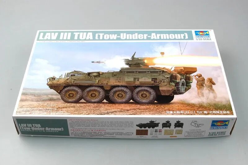 Trumpeter 01558 1/35 Канадский LAV-III TUA Танки
