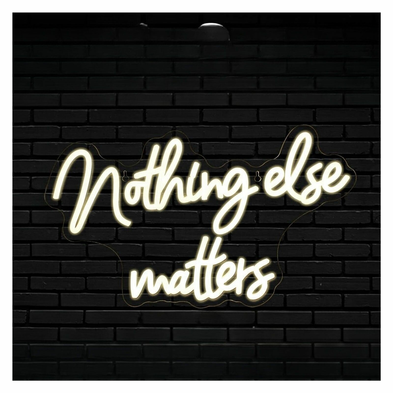 Nothing Else Matters Неоновая Вывеска 42смх24,5см