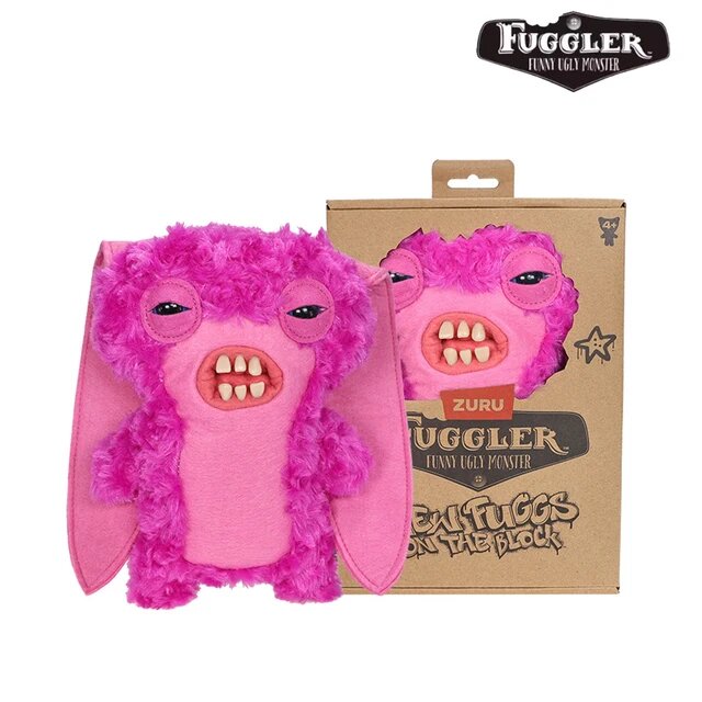 Куклы Fuggler Original Plush Monster Family, поющая плюшевая игрушка Ugly Tooth Monster, случайная подарочная коробка с куклой