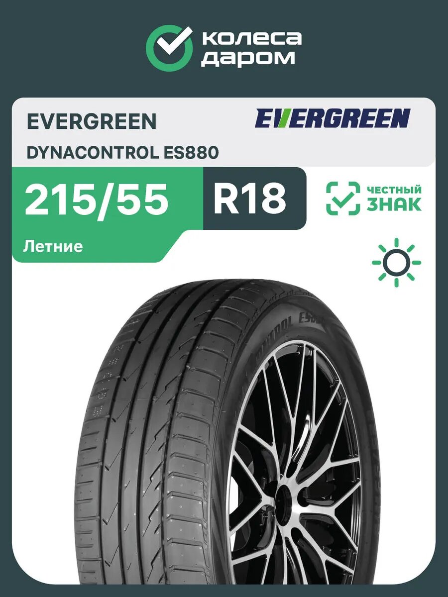 Evergreen DYNACONTROL ES880 R18 215/55 99W