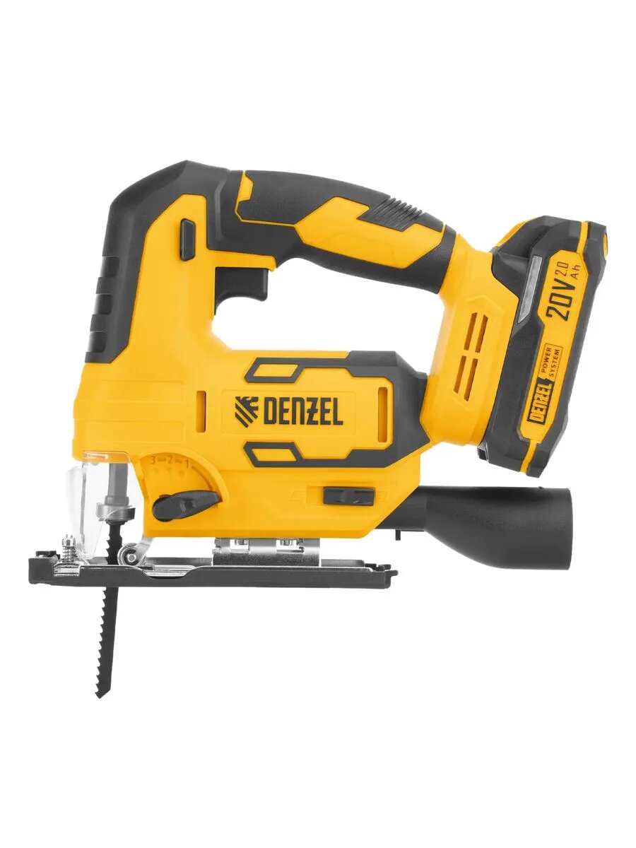 Лобзик Denzel CJH-20-80 Yellow/Black