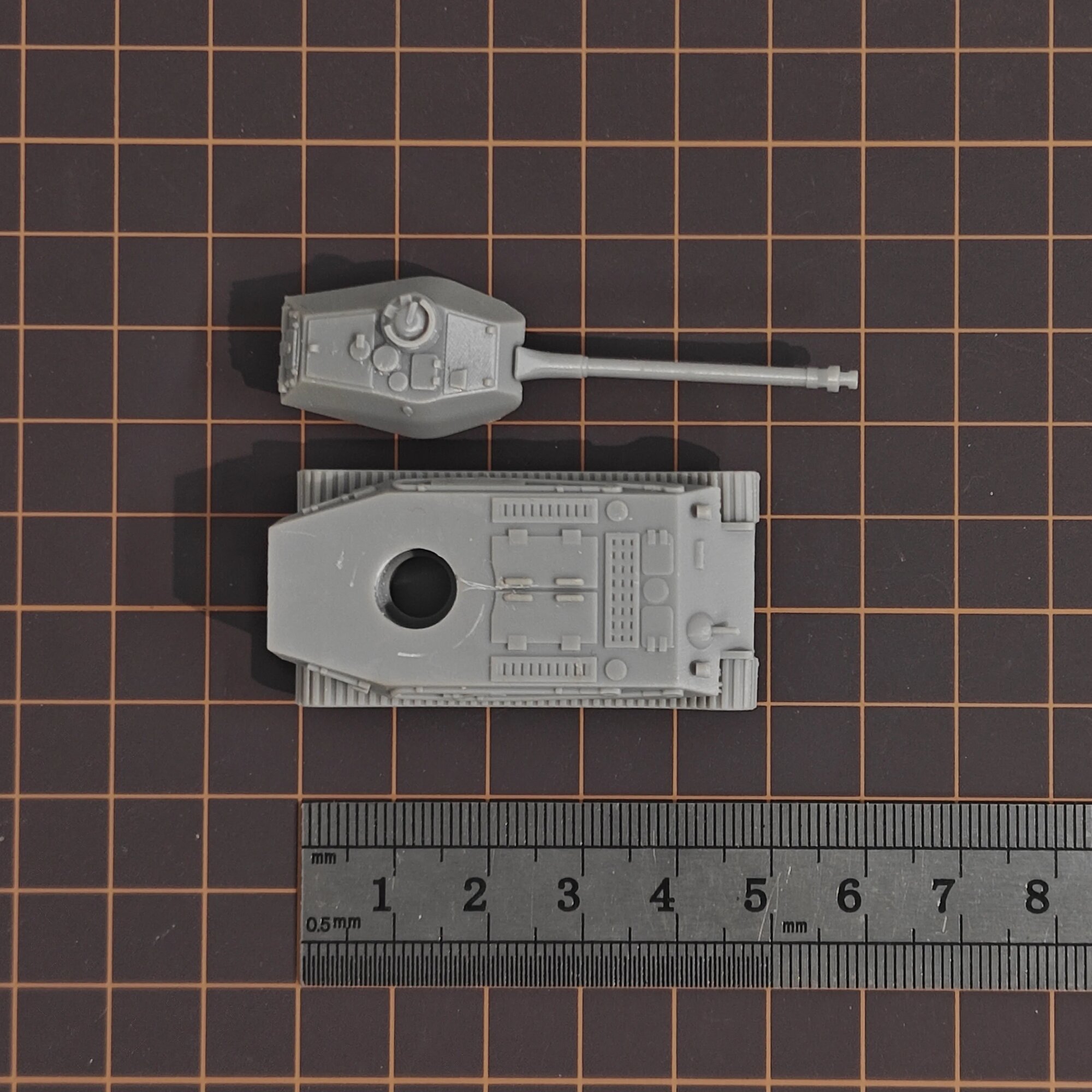 Tusk Model VK45.02 (P) Ausf. B модель для сборки 1/144