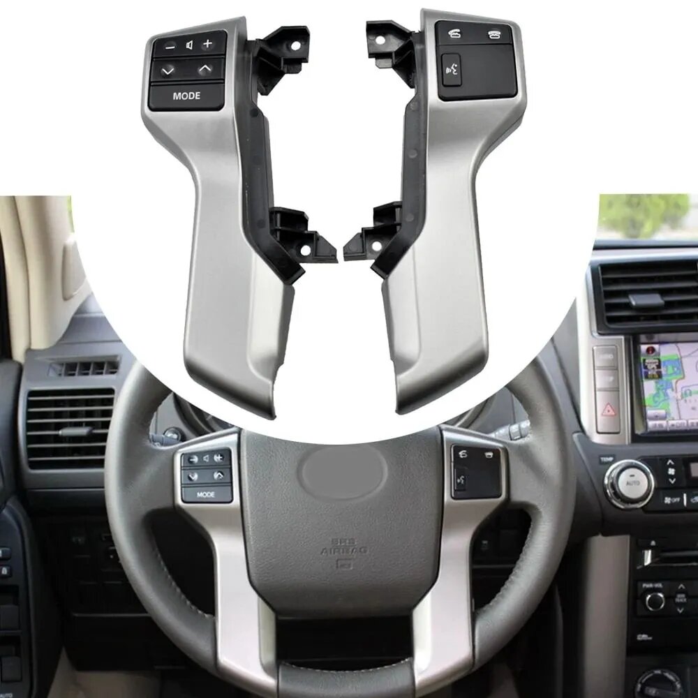 Вставка мультируля арт. 84250-60180 8425060180 84250-60140 / Toyota Land Cruiser Prado 150 GRJ150 KDJ150 / Toyota Land Cruiser Prado GRJ150L10-13