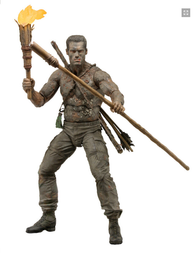 NECA Predator 30-летие P1 Origin Арнольд полковник, голландский охотник на джунгли, модель демона