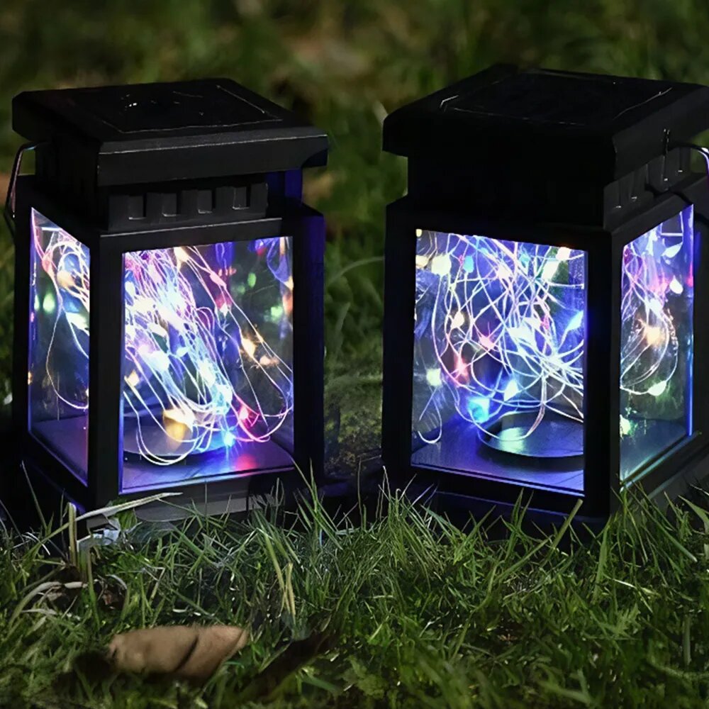 Уличный светильник Solar Charging LED Decorative Hanging Lights Lanterns 4 Pack — фото 1