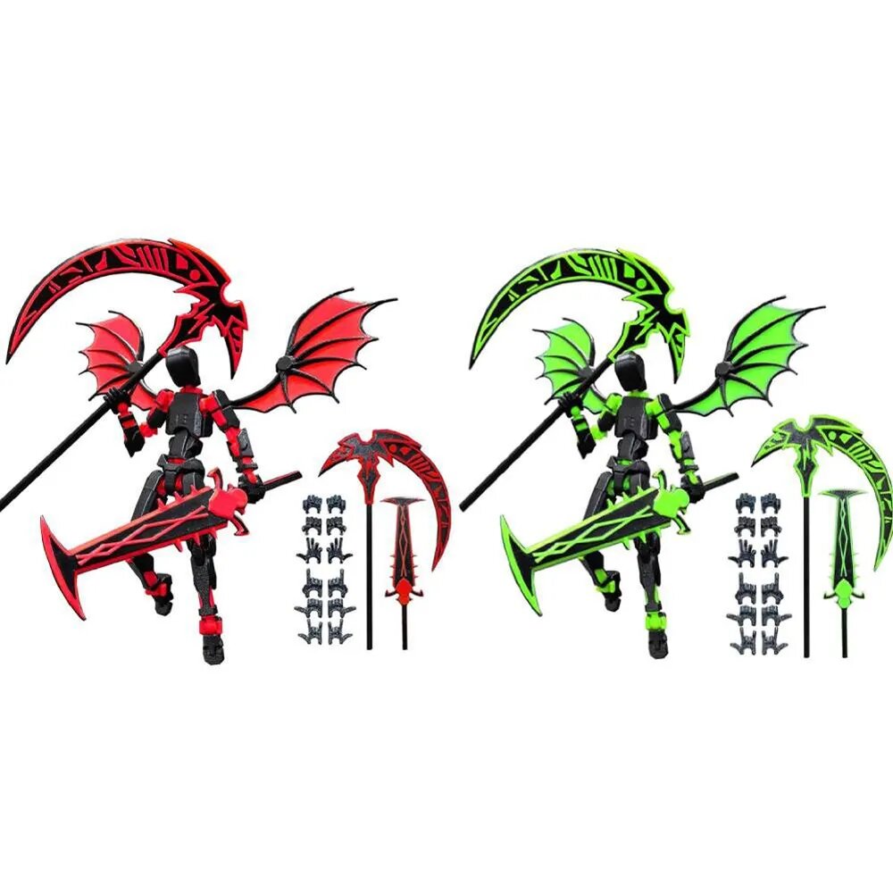 3D-печать фигурка Темный бог смерти T13, высота 13 см, подвижные суставы, PLA