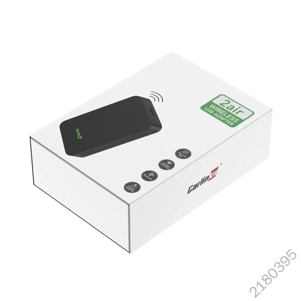 Беспроводной адаптер CarPlay/Android Auto "Carlinkit", черный — фото 1