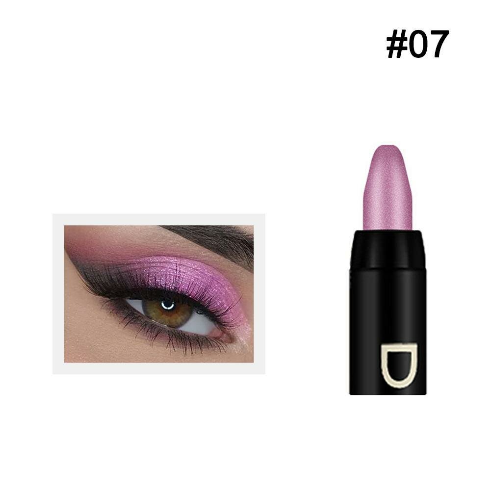 16 цветных водостойких карандашей для глаз с блестками: для век и слизистых, стойкие тени-хайлайтеры