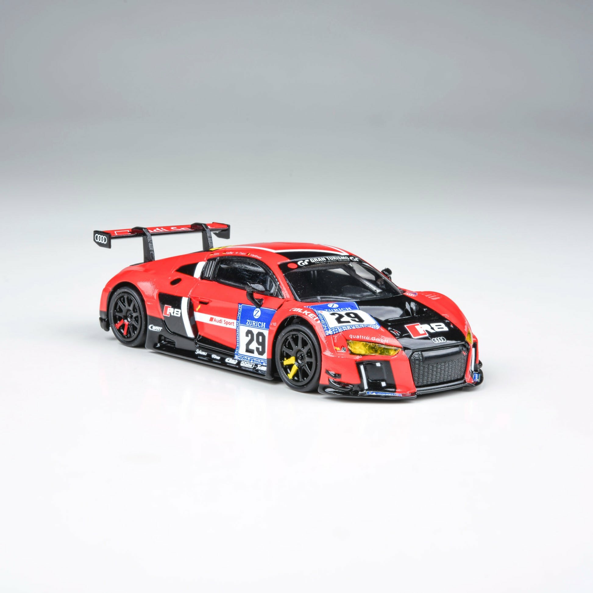 PARA Модель автомобиля Audi, 1:64, гоночная версия 24 часа Нюрбургринга 2015 (Audi R8 LMS, Team WRT, #29, 2015)