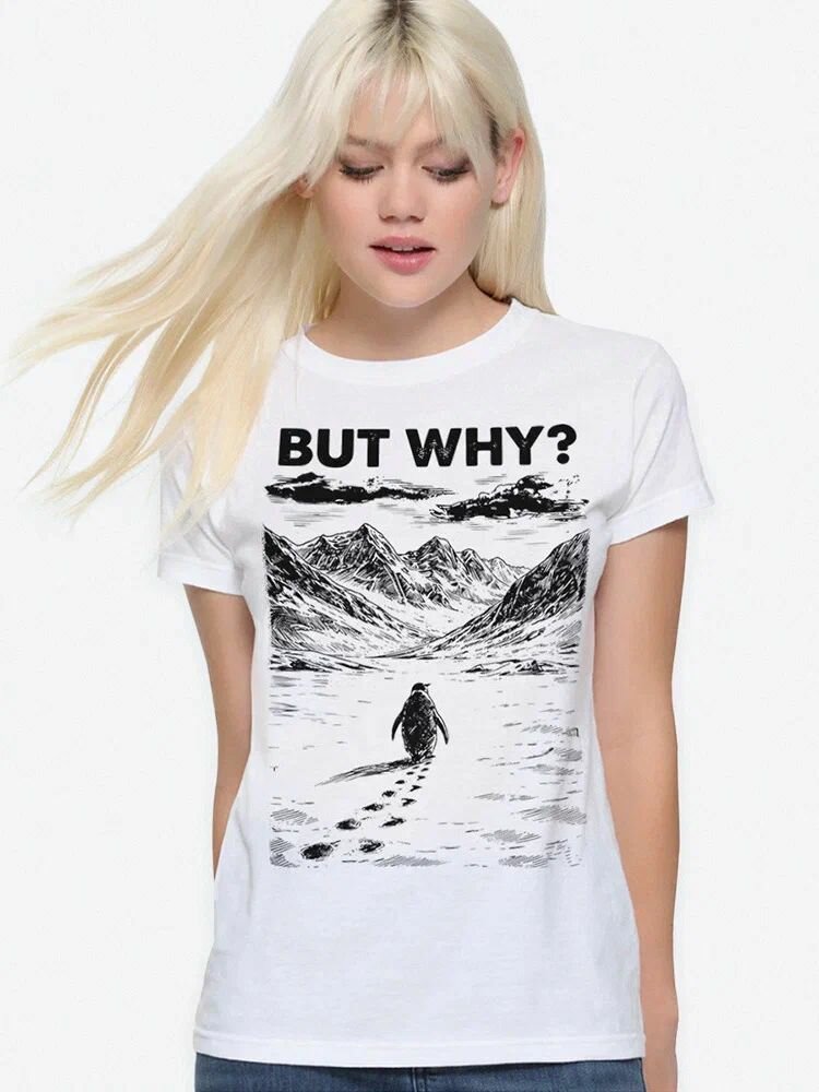 Футболка Dream Shirts Одинокий Пингвин / Женская