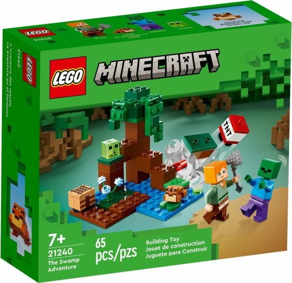 Lego 21240 Minecraft Болотное приключение