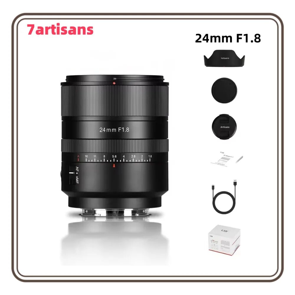 7artisans 24mm F1.8 для Sony E (FE)