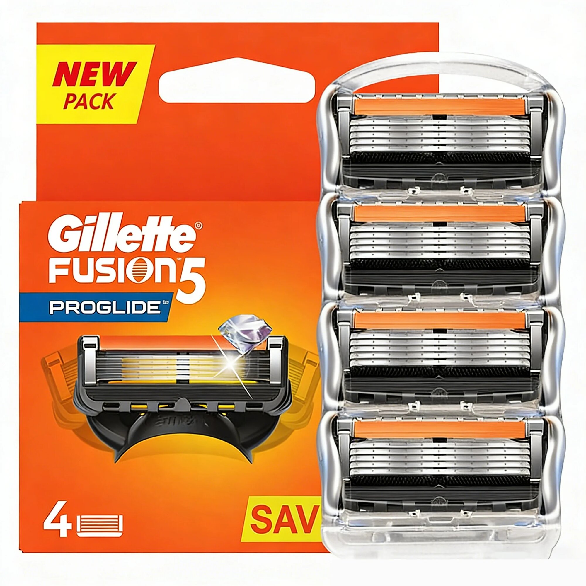 Бритва Gillette Fusion 5 ProGlide с технологией Flexball