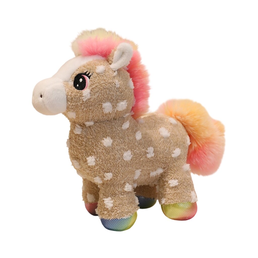 Китайская Новогодняя Плюшевая Лошадка, Мягкая Игрушка С Хлопком Для Детей И Взрослых, Украшения Приборной Панели Домашнего Автомобиля