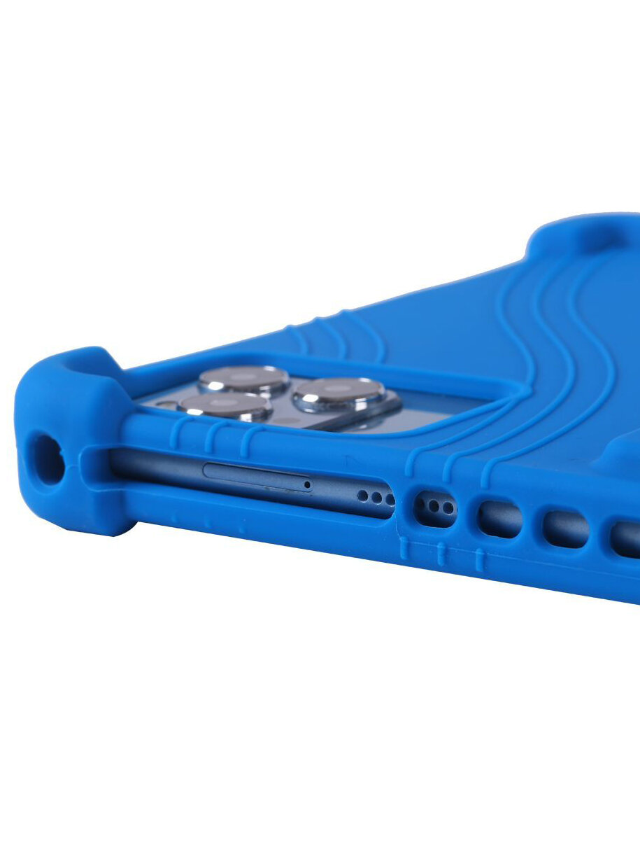 Силиконовый чехол на планшет Teclast P30 и P30T 10.1 дюймов, полная защита, антиударный + встроенная подставка