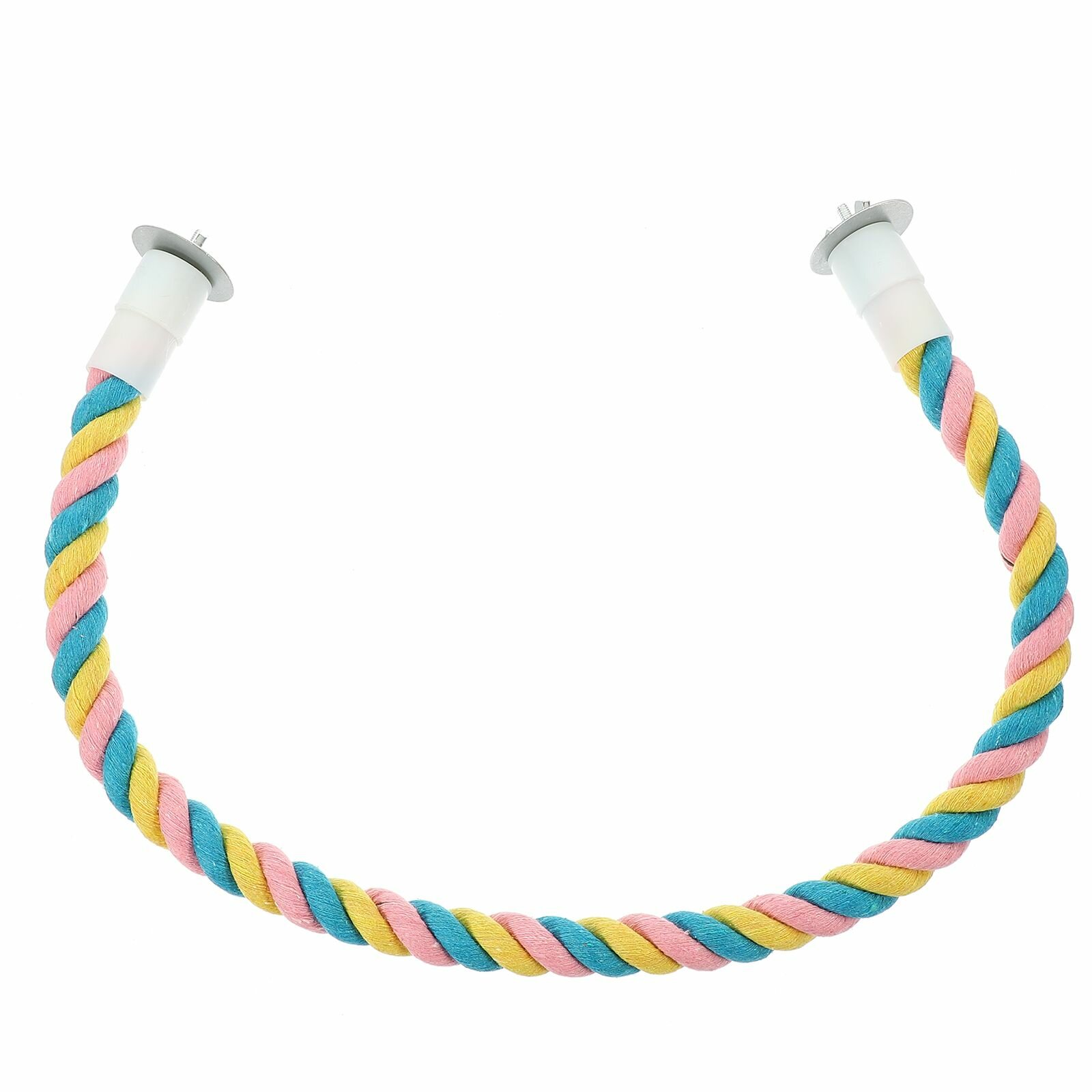 Подвесной Канат Для Птиц, Разноцветный Хлопок, Подходит Для Попугаев, 1 Комплект