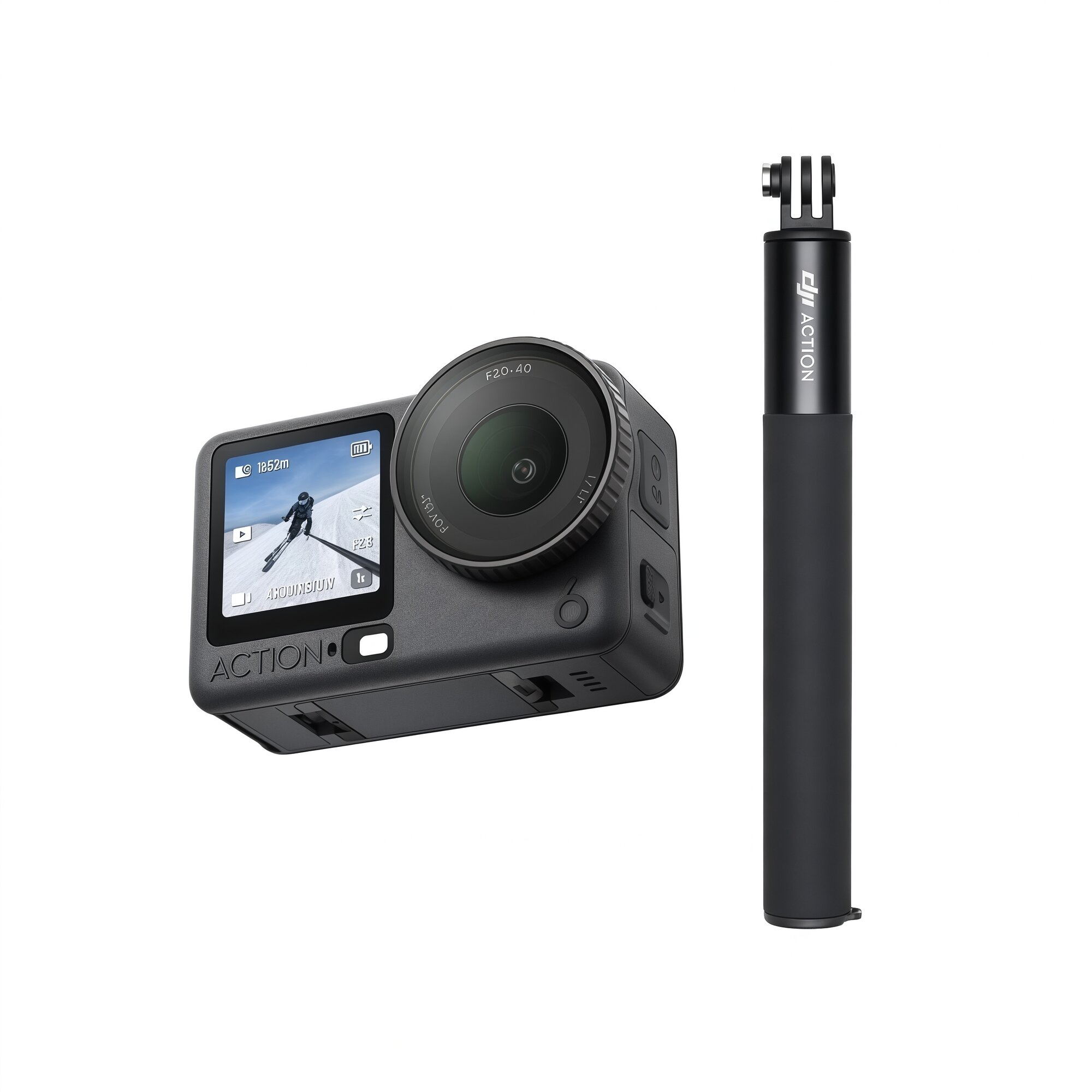 Экшн-камера DJI Osmo Action 6 Skiing Combo, 1/1,1" CMOS, 4K UHD, 50ГБ