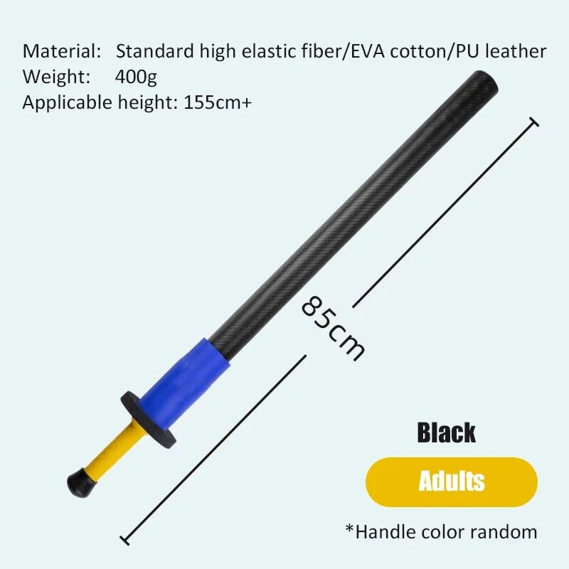 Тренировочная палка кендо из EVA Черный, 85cm-Black-Adult
