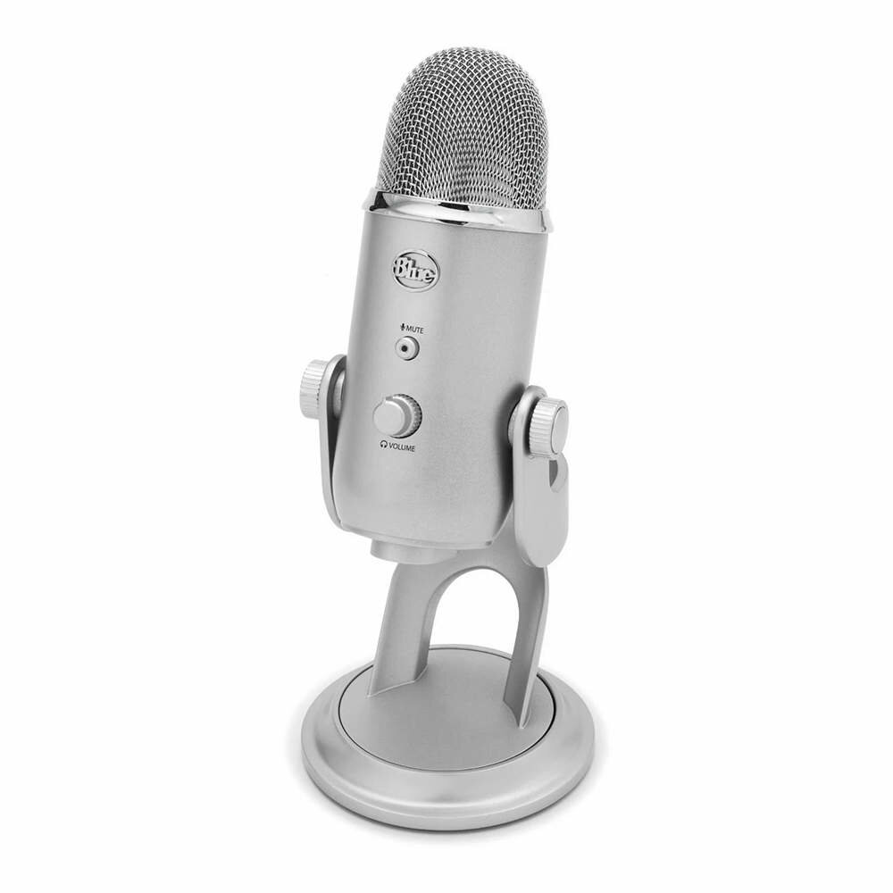 Микрофон Logitech Creators Blue Yeti SILVER — фото 1